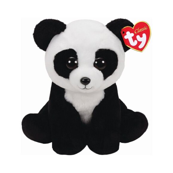 Ty | Toys | Ty Classic Baboo Panda Bear Plush Stuffed Animal New | Poshmark